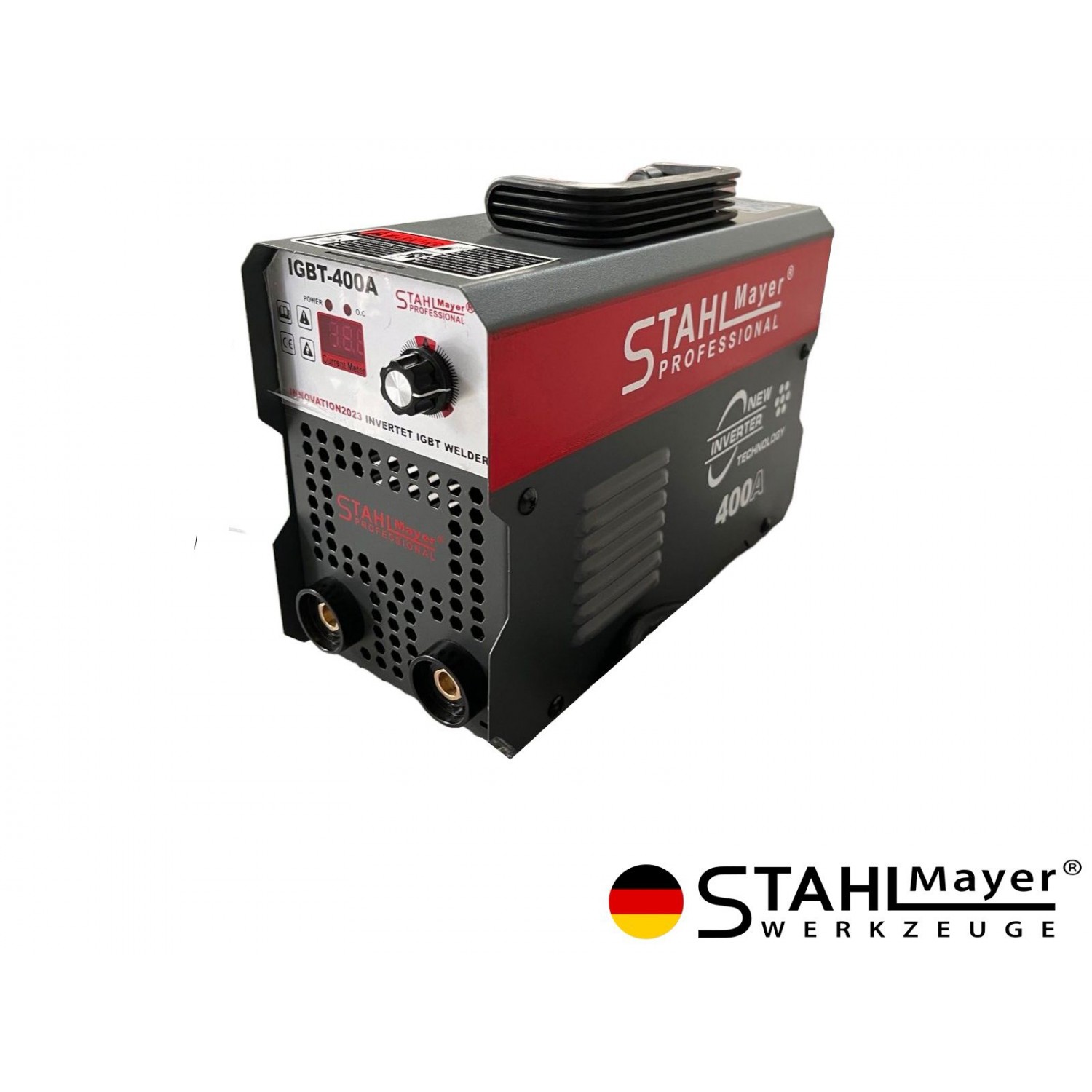 APARAT DE SUDURA GERMAN CU INVERTOR ELECTRIC + OCHELARI SOLARI 400A STAHLMAYER CU DISPLAY