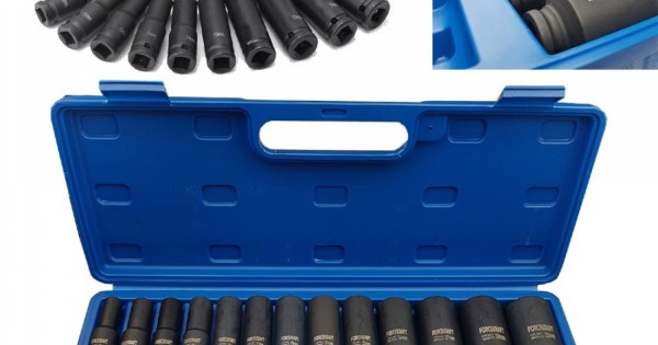 13 BUC. 13 PIESE 1/2" FORCE KRAFT GERMANE CU IMPACT