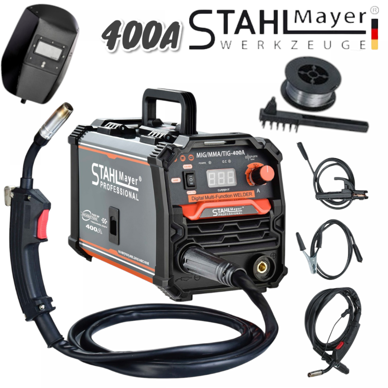 APARAT DE SUDURA MIG, MAG, MMA STAHLMAYER 400A